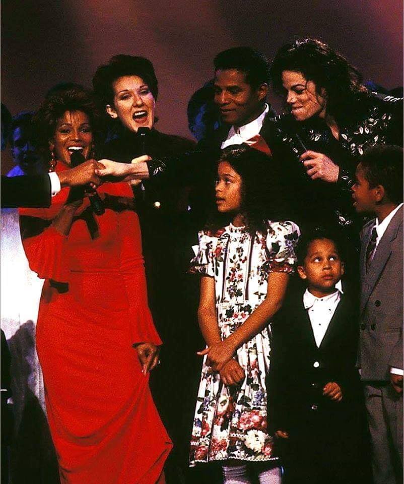 Céline Dion avec Michael Jackson | CelineDionWeb.com