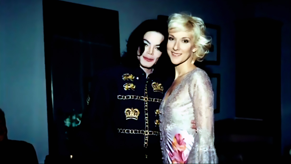 Michael Jackson meets with Celine Dion (USA) | CelineDionWeb.com