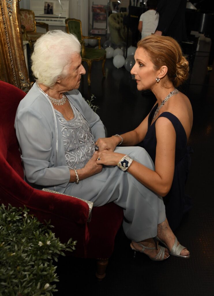 Celine Dion with Thérèse Dion | CelineDionWeb.com