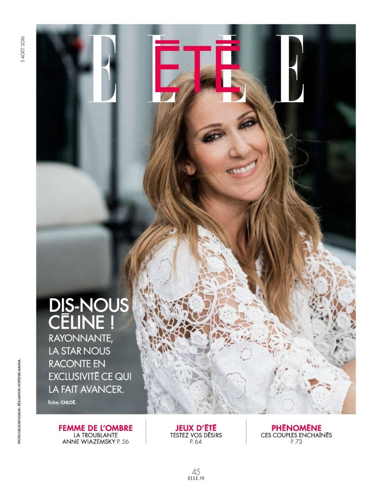 Elle | CelineDionWeb.com