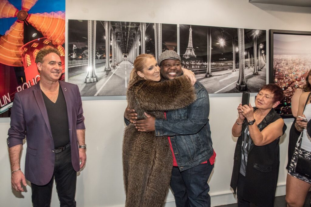 Céline Dion avec Barnev Valsaint | CelineDionWeb.com